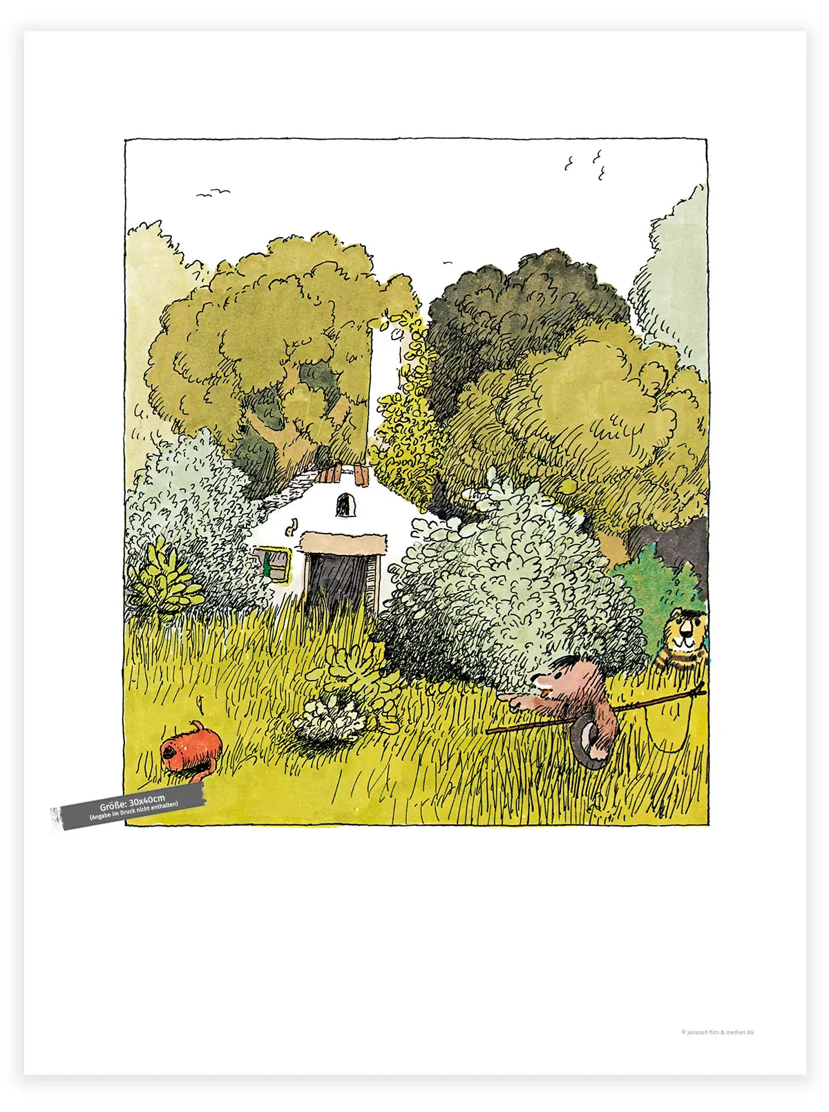 Janosch – Oh, wie schön ist Panama – Das alte Haus – Janosch Druck