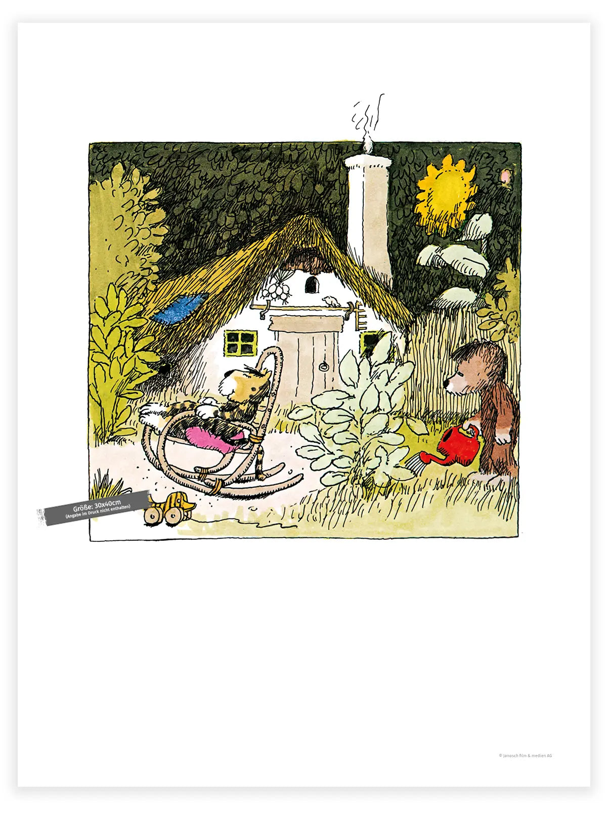 Janosch – Oh, wie schön ist Panama – Das kleine Haus am Fluss – Janosch ...