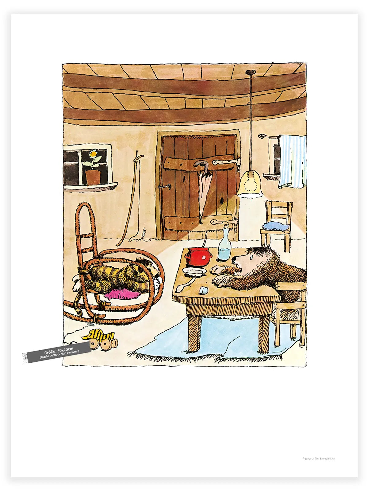 Janosch – Oh, wie schön ist Panama – Von Panama erzählen – Janosch Druck